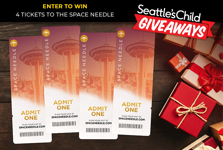 Enter for a chance to win 4 tickets to the Space Needle | Seattle's Child
